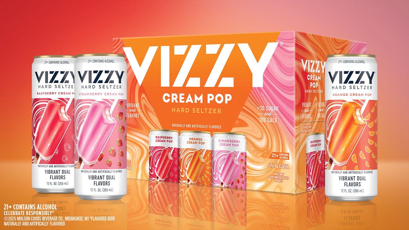 Vizzy Launches Cream Pop Variety Pack - My BeerBuzz