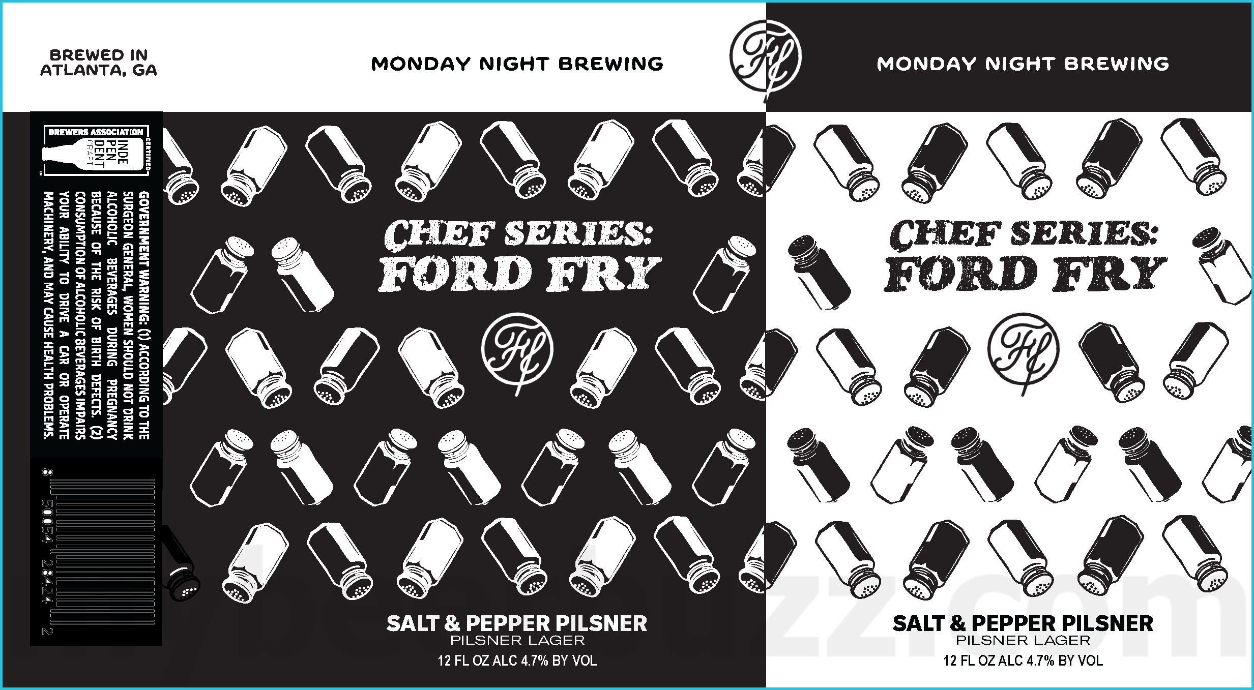 Monday Night Adding Chef Series: Ford Fry Salt & Pepper Pilsner