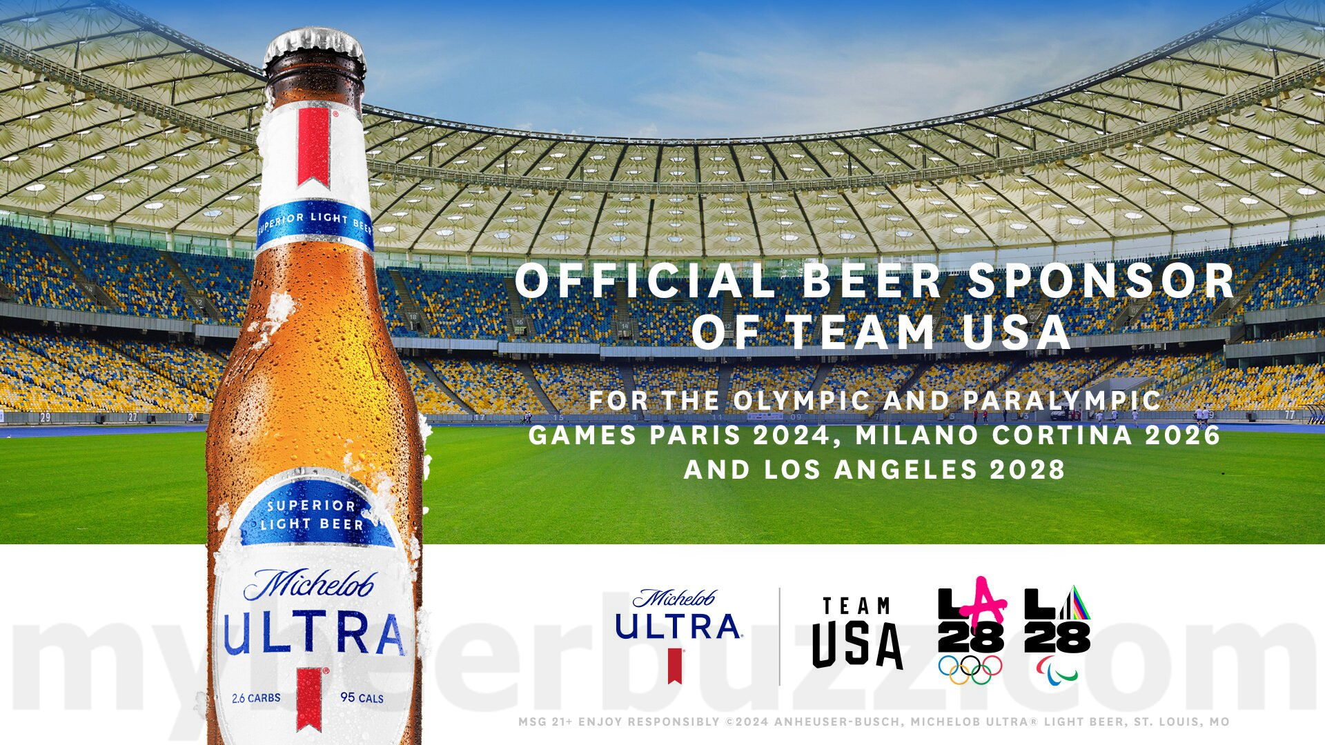 Michelob ULTRA Named Exclusive Beer Sponsor Of Team USA At The Olympic ...