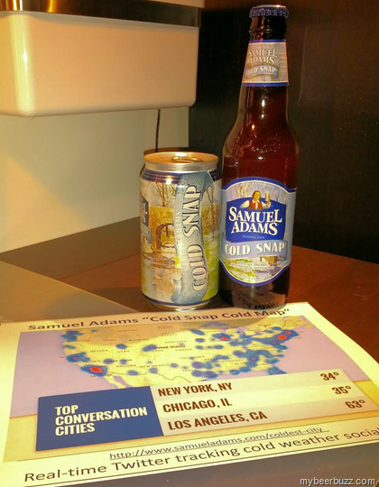 Samuel Adams - Cold Snap 2016 - A First Sampling - My BeerBuzz