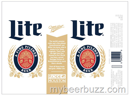 Miller Lite - Rodeo Houston Commemorative Cans - My BeerBuzz