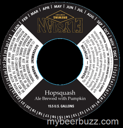 Elysian - Hopsquash - My BeerBuzz
