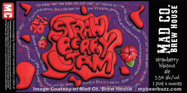 Mad Co. Brew House Adding Strawberry Jam - My BeerBuzz