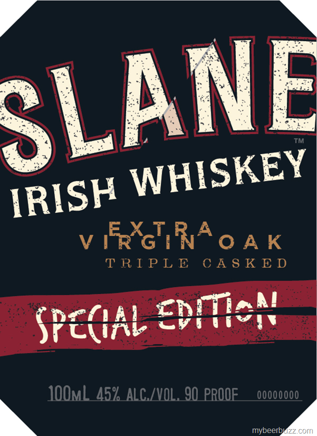 Slane Extra Virgin Oak Triple Casked Special Edition Irish Whiskey - My ...