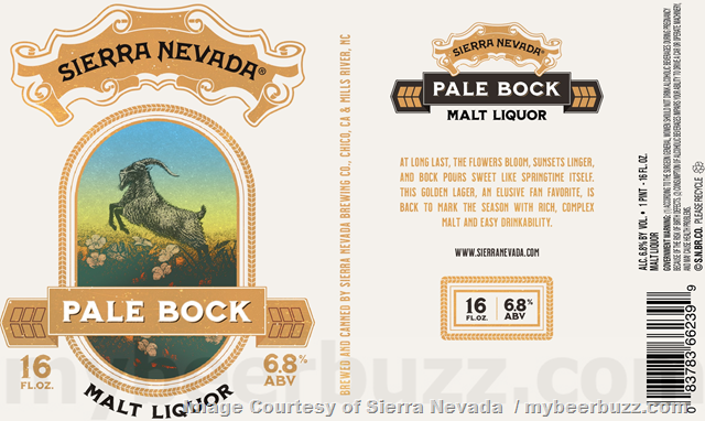 Sierra Nevada Adding Pale Bock Malt Liquor Cans - My BeerBuzz