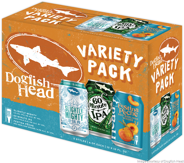 Dogfish Head's NEW Variety Pack Features Festina Peche - My BeerBuzz