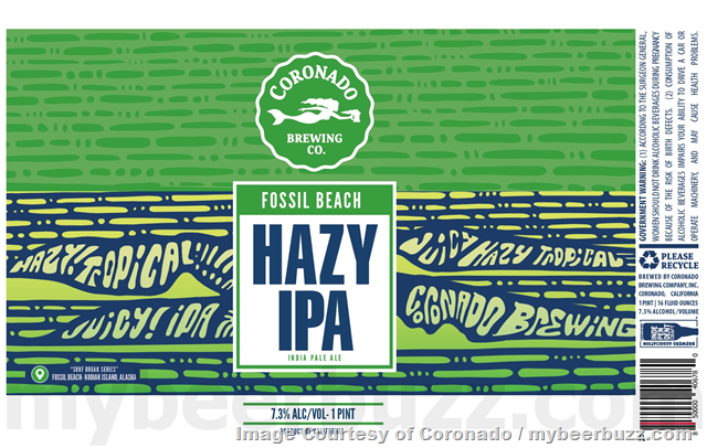 Coronado Adding Fossil Beach Hazy IPA, Big Weekend, Supertubes, El ...