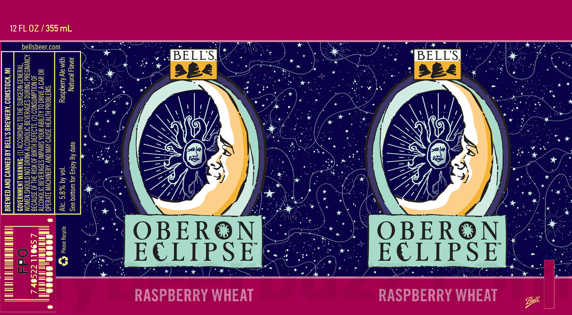 Bell’s Brewery Adding Oberon Eclipse Raspberry