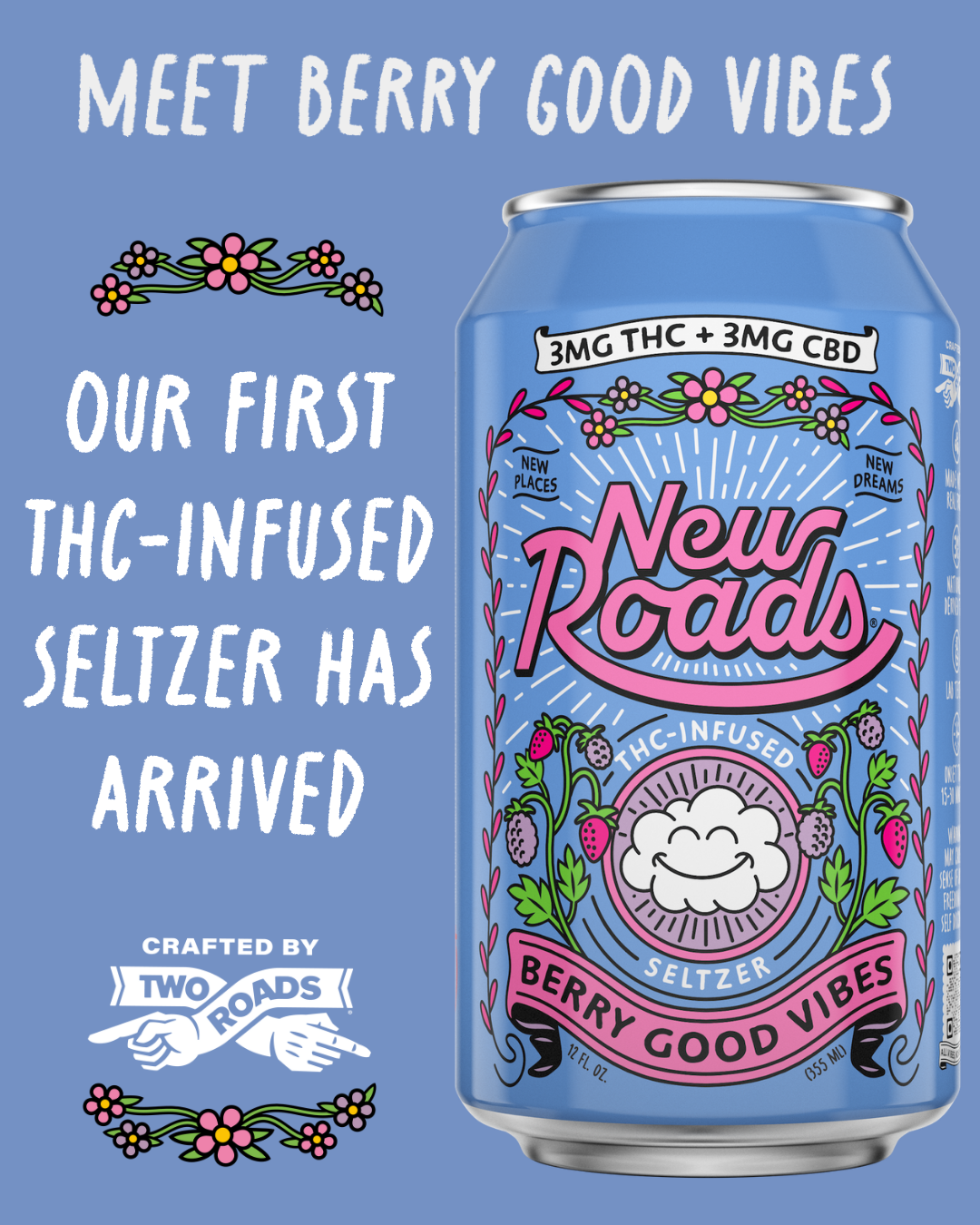 Two Roads Releasing New Roads THC-Infused Seltzer - My BeerBuzz