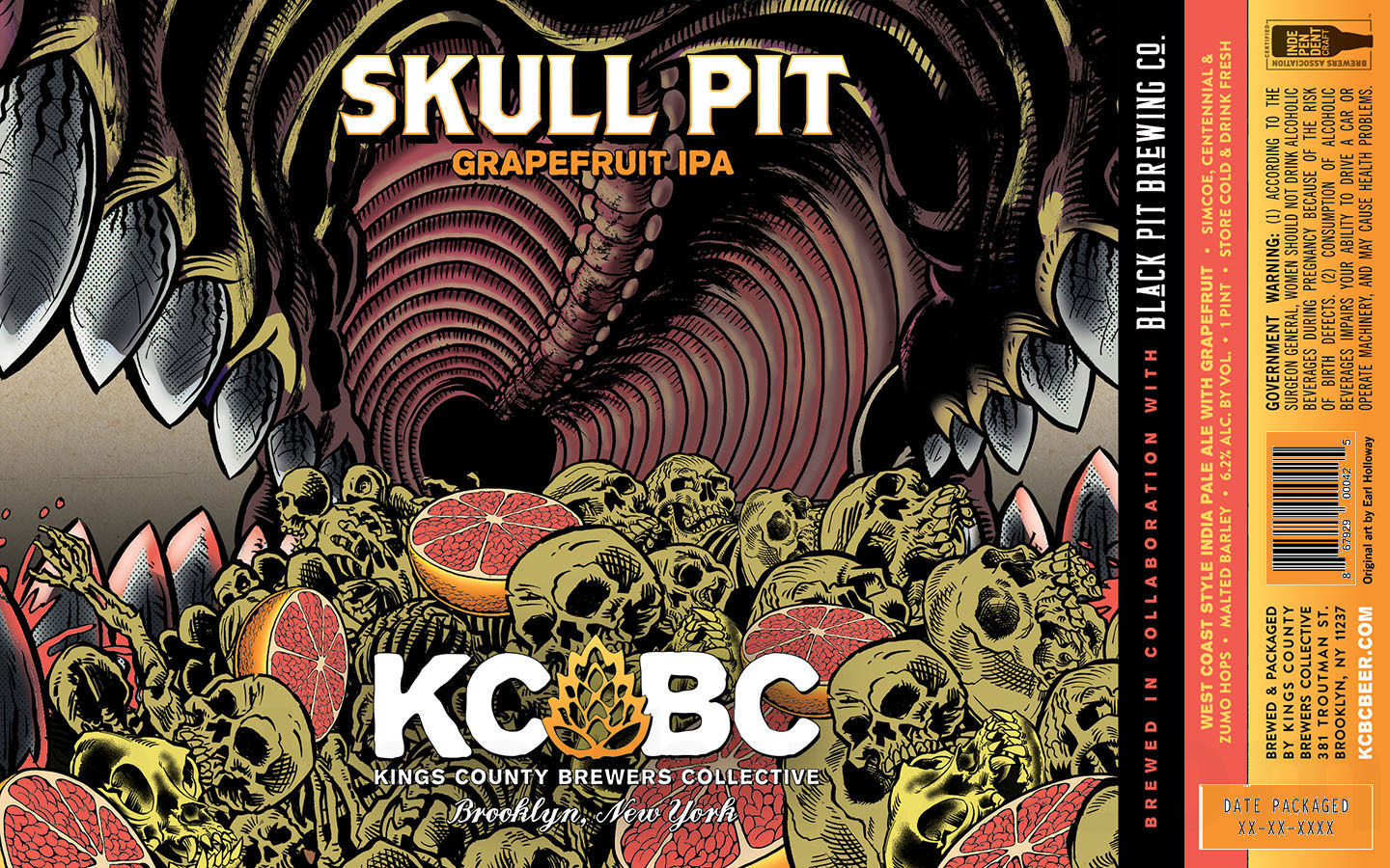Kings County Brewers Collective KCBC Adding Skull Pit Cans - My BeerBuzz