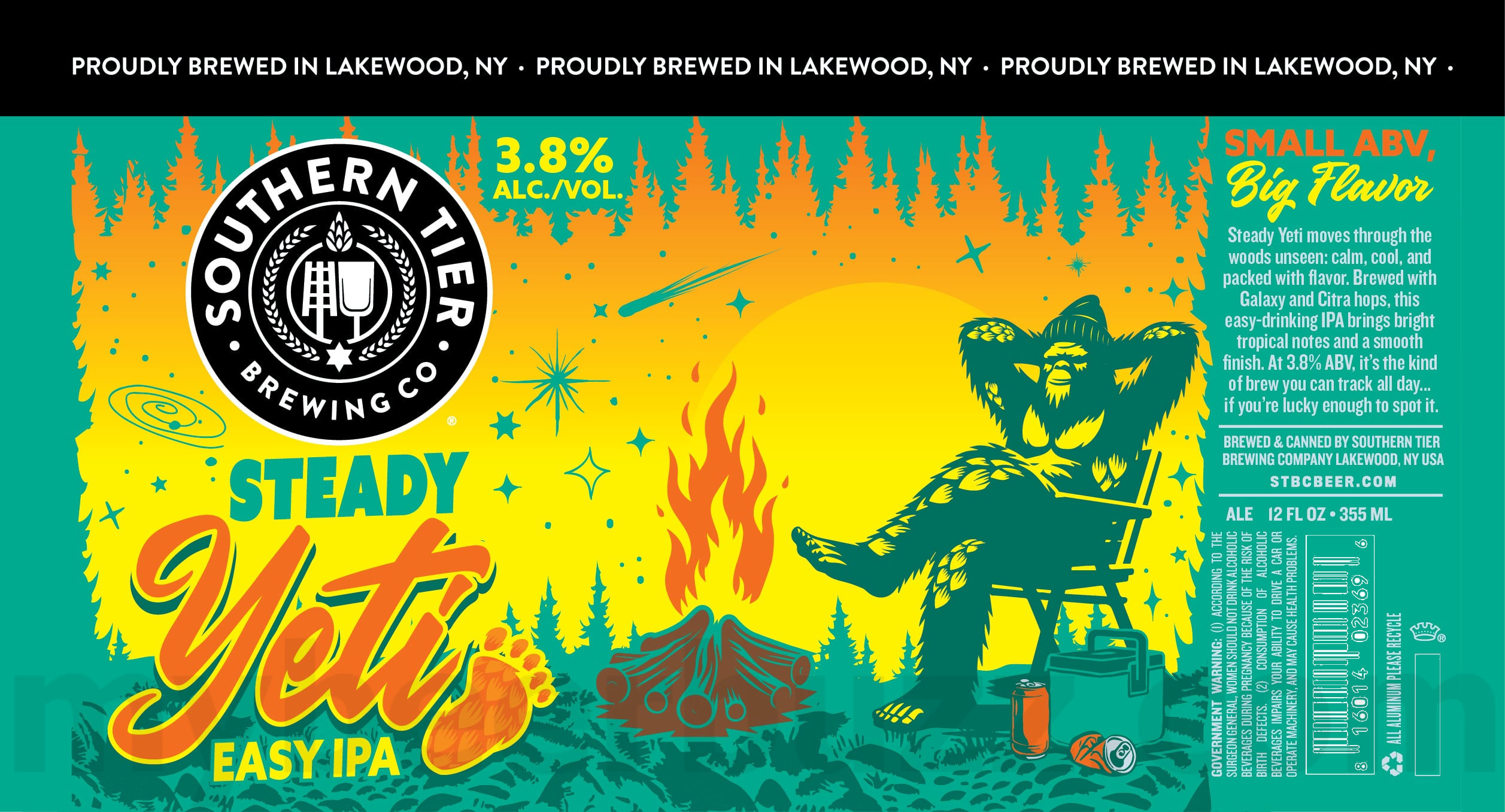 Southern Tier Brewing Adding Steady Yeti Easy IPA Cans - My BeerBuzz