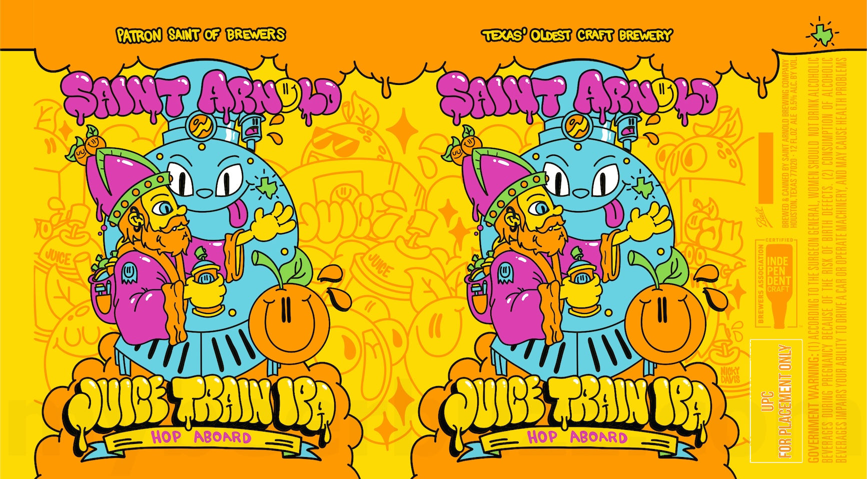 Saint Arnold Adding Juice Train IPA Cans and Saints & Sinners Hazy IPA ...