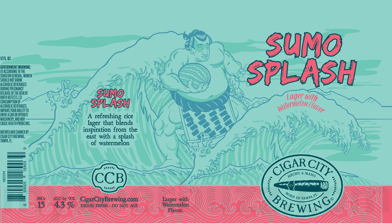 Cigar City Working On Sumo Splash Lager - My BeerBuzz