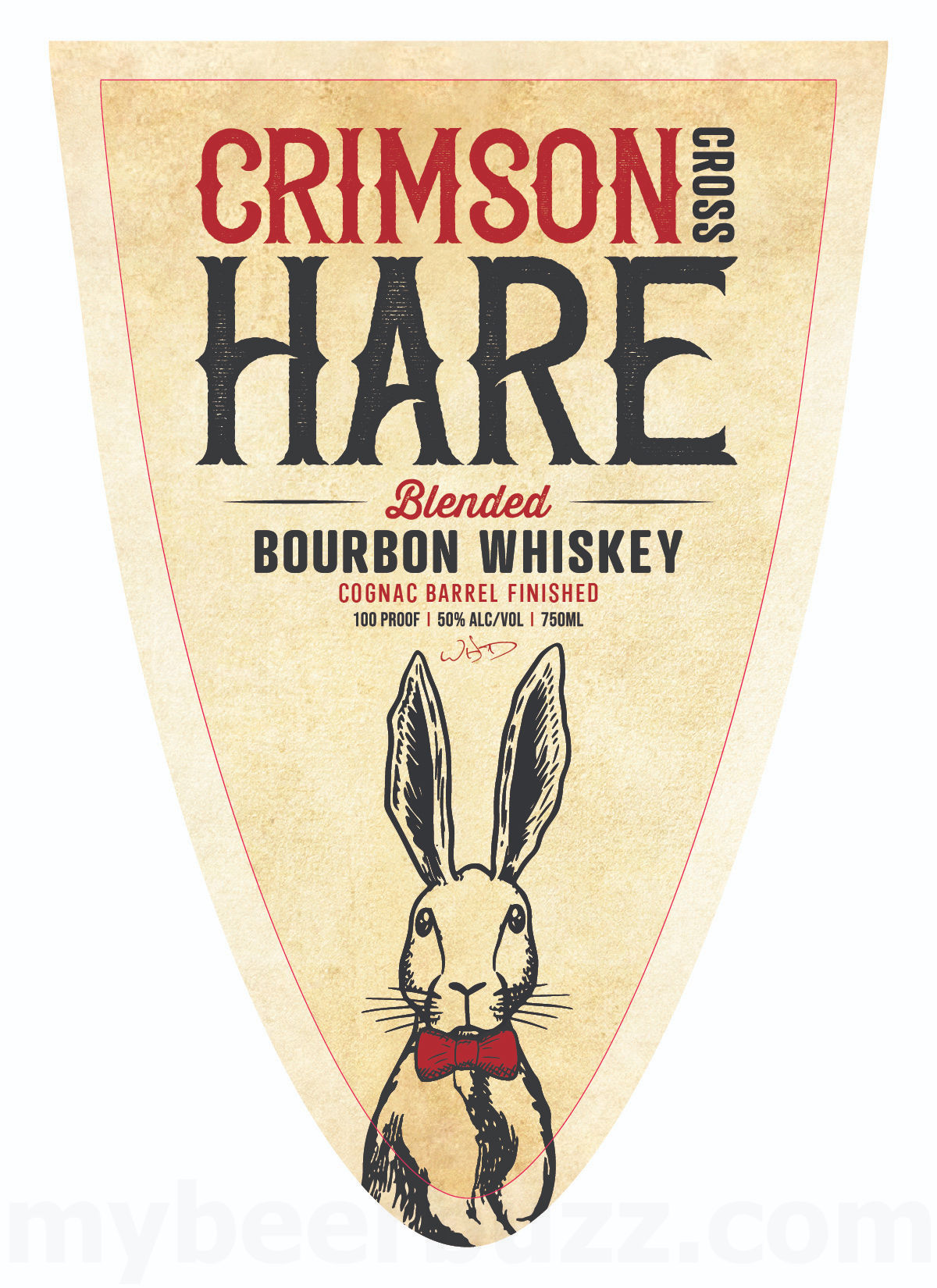 Wild Hare Distillery Crimson Cross Hare Cognac Barrel Finished