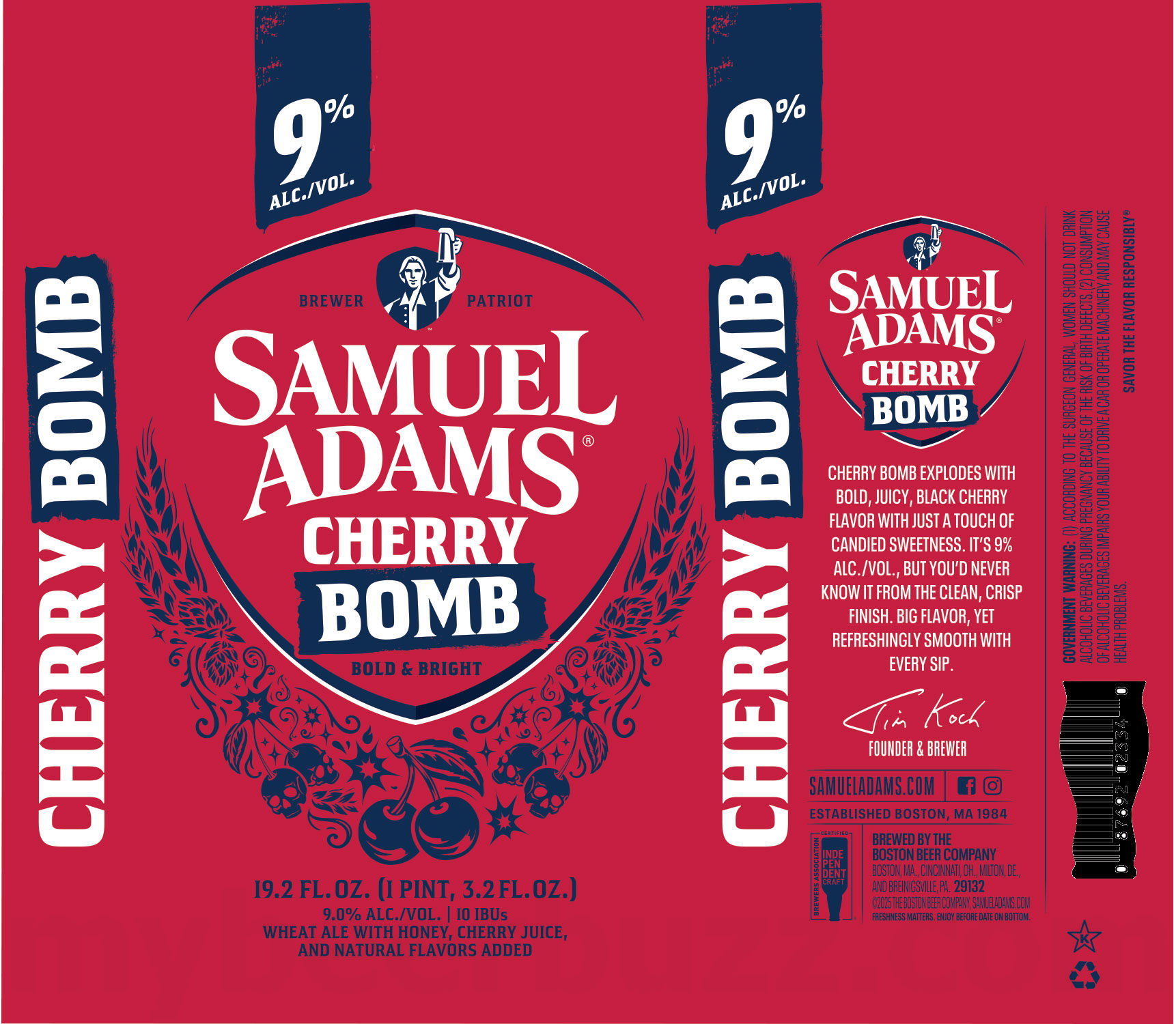 Samuel Adams Adding Cherry Bomb Cans - My BeerBuzz