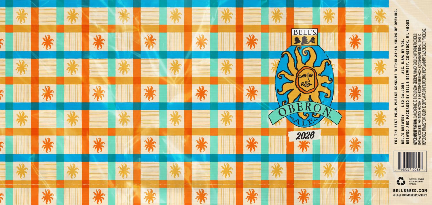 Bell's Brewery Revealing 2026 Oberon Ale Mini-Keg Packaging - My BeerBuzz