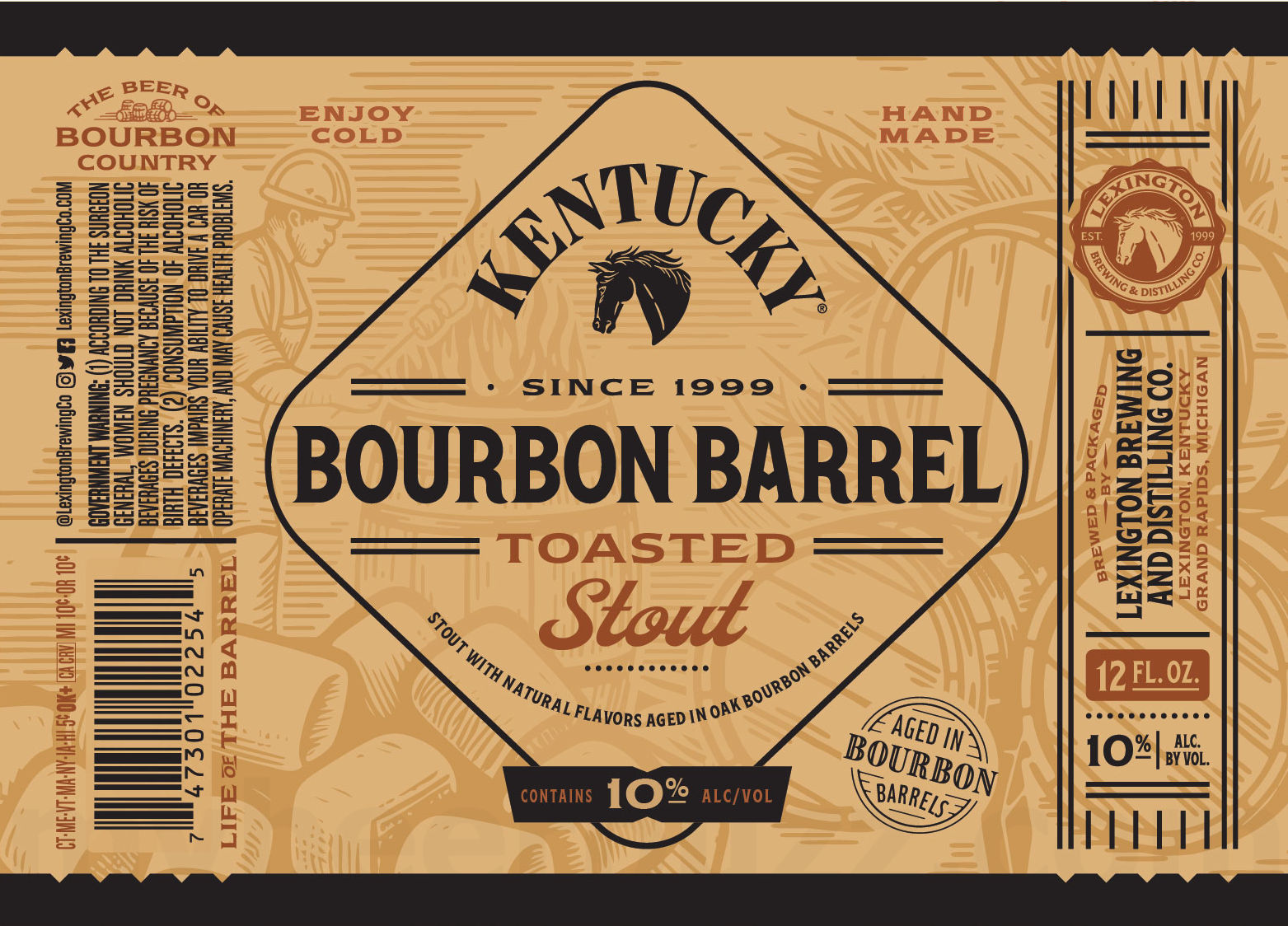 Alltech Lexington Brewing Adding Bourbon Barrel Toasted Stout & Bourbon ...