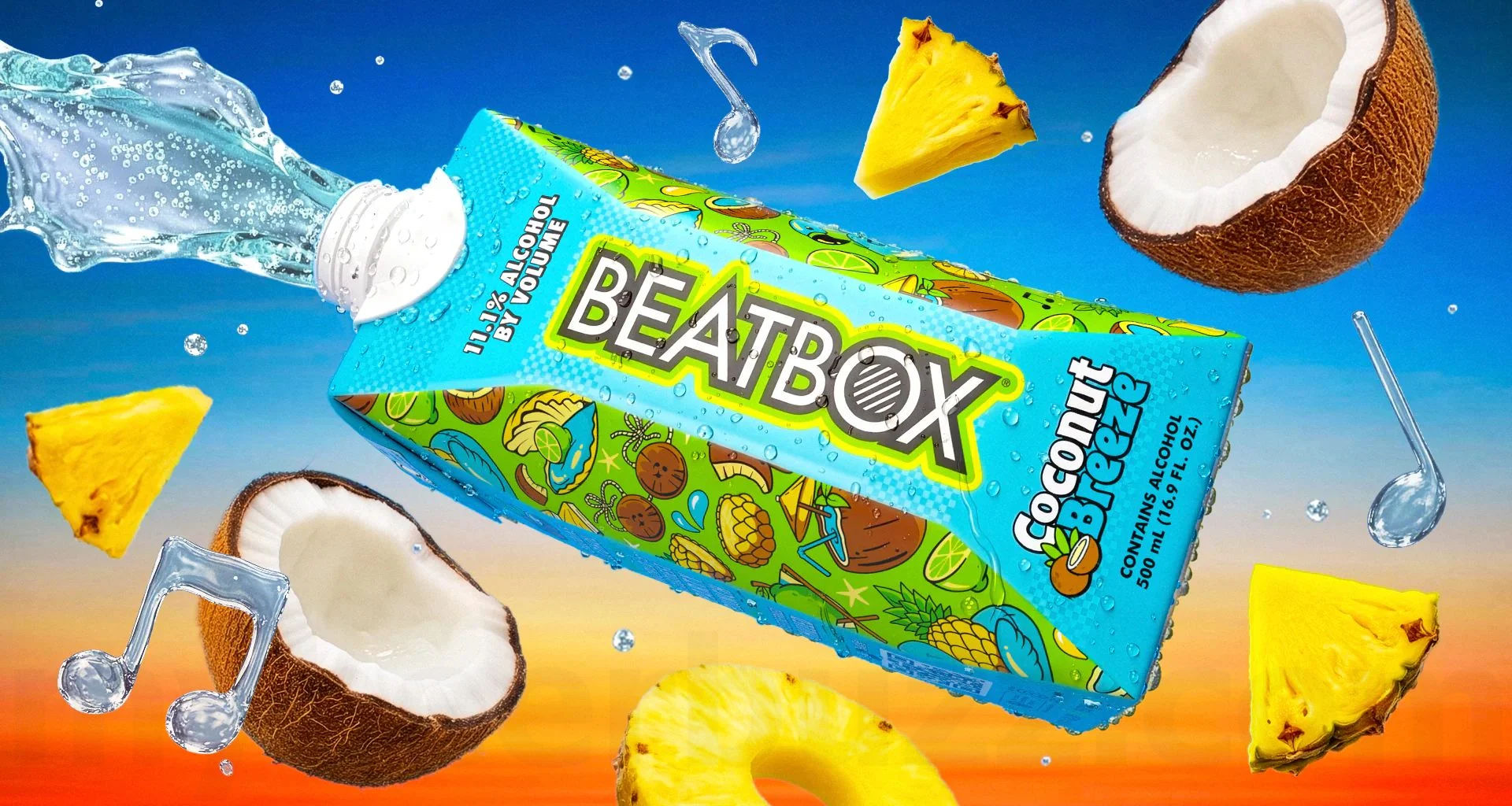 BeatBox Nationwide with Coconut Breeze Flavor Drop
