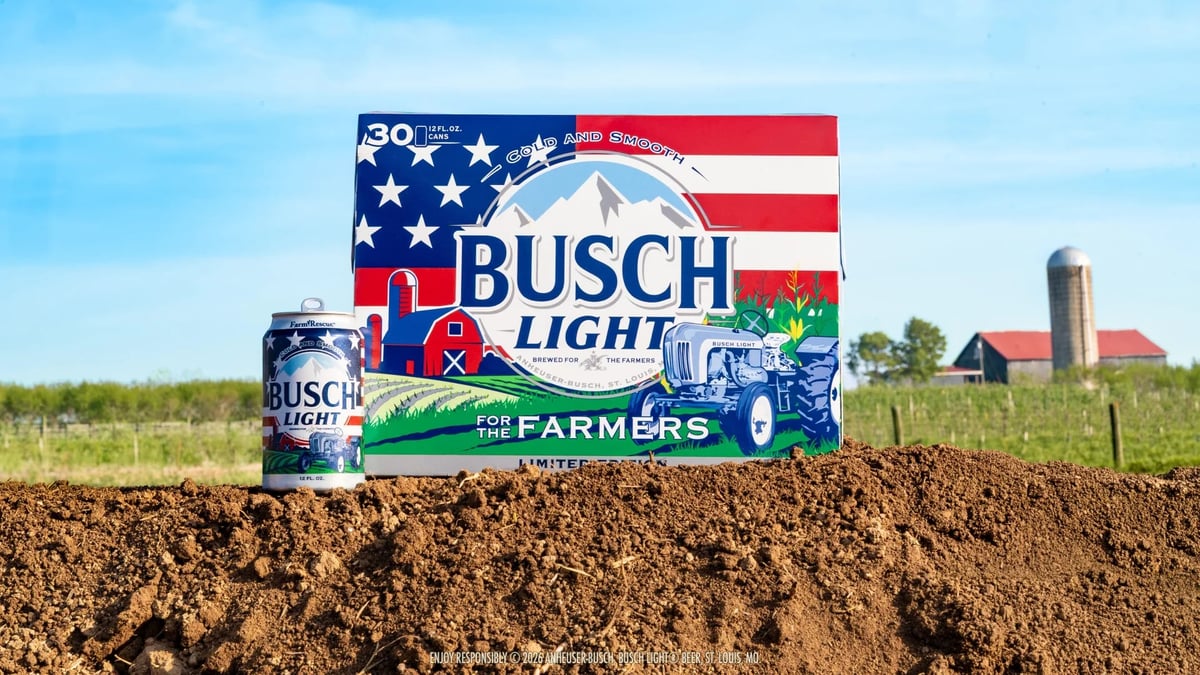 Busch Light Farming Cans 2026 Return For American Farmers